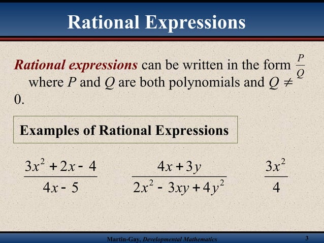 Rational Algebraic Expression Math 8.ppt
