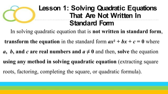 Rationalequationtransformabletoquadratic Pptx
