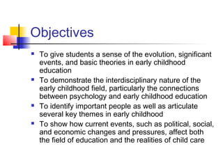 Rationale Supporting Early Childhood Education892 | PPT