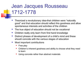 Rationale Supporting Early Childhood Education892 | PPT