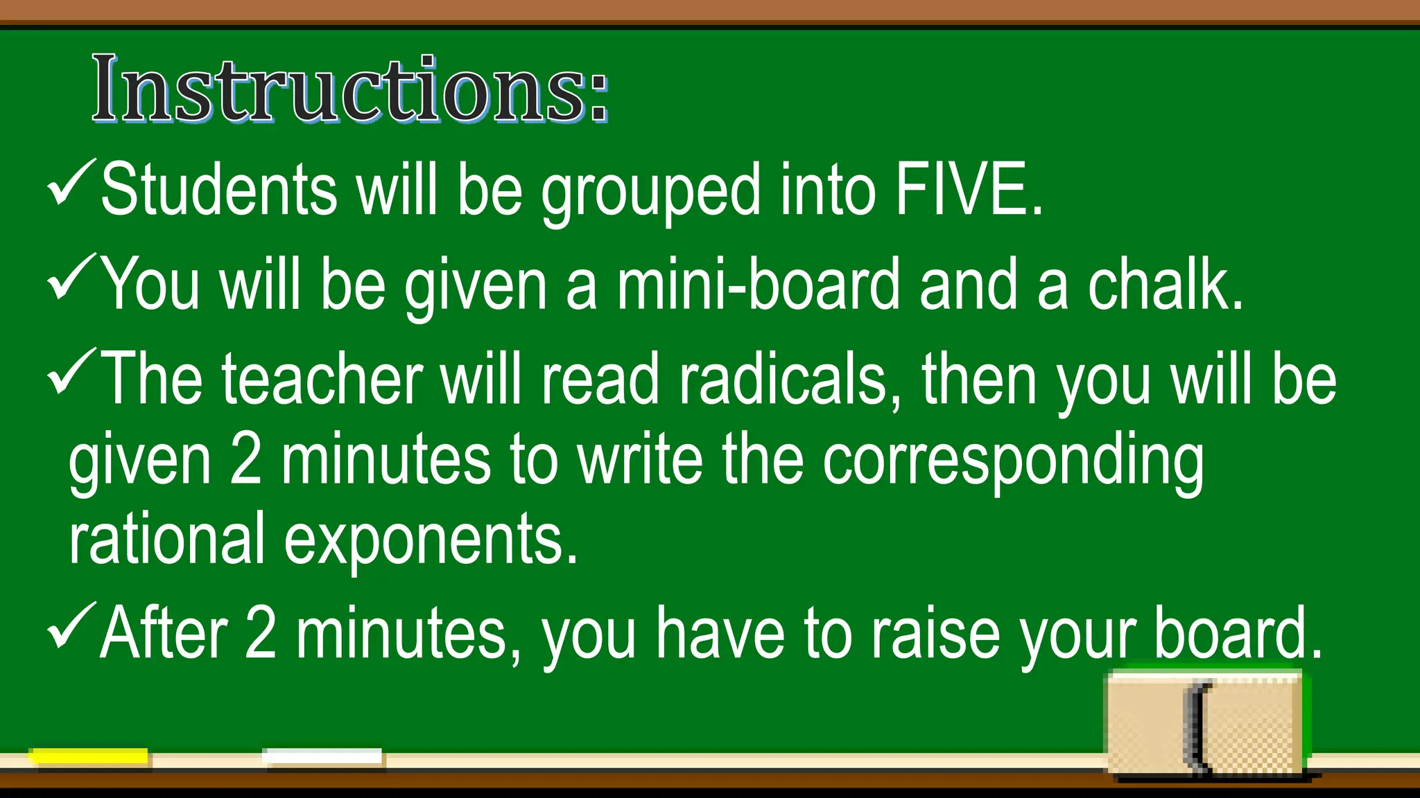 Rational Exponents and Radicals (CO2).pptx | Homework and Study | Education