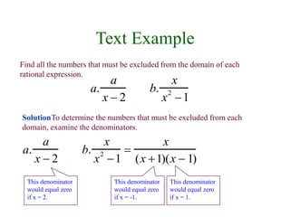 Rational expressions | PPT