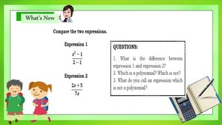 Rational Expressions -Introduction | PPTX