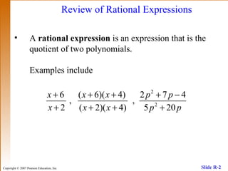 Rational Equations