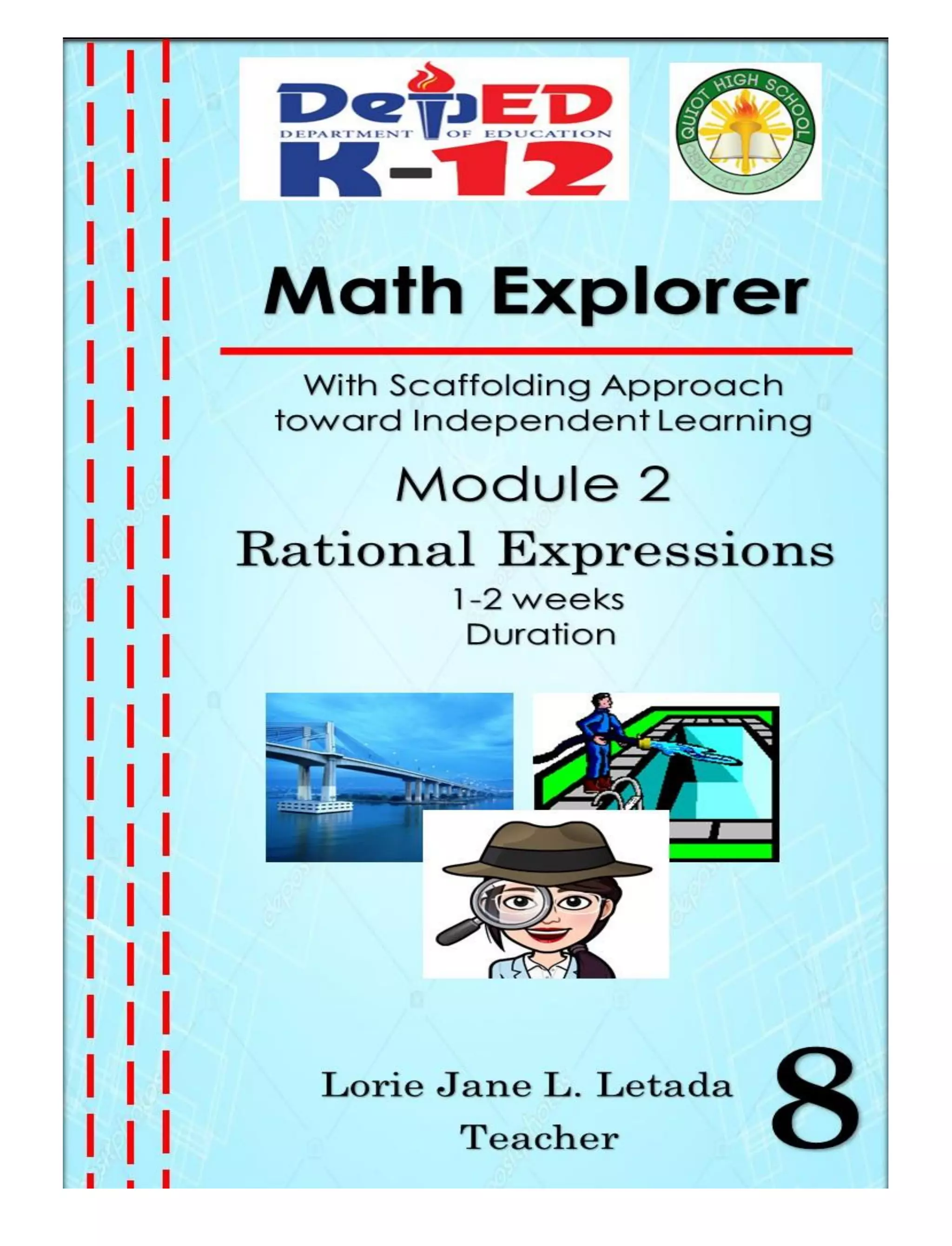 Rational Expressions Module | PDF
