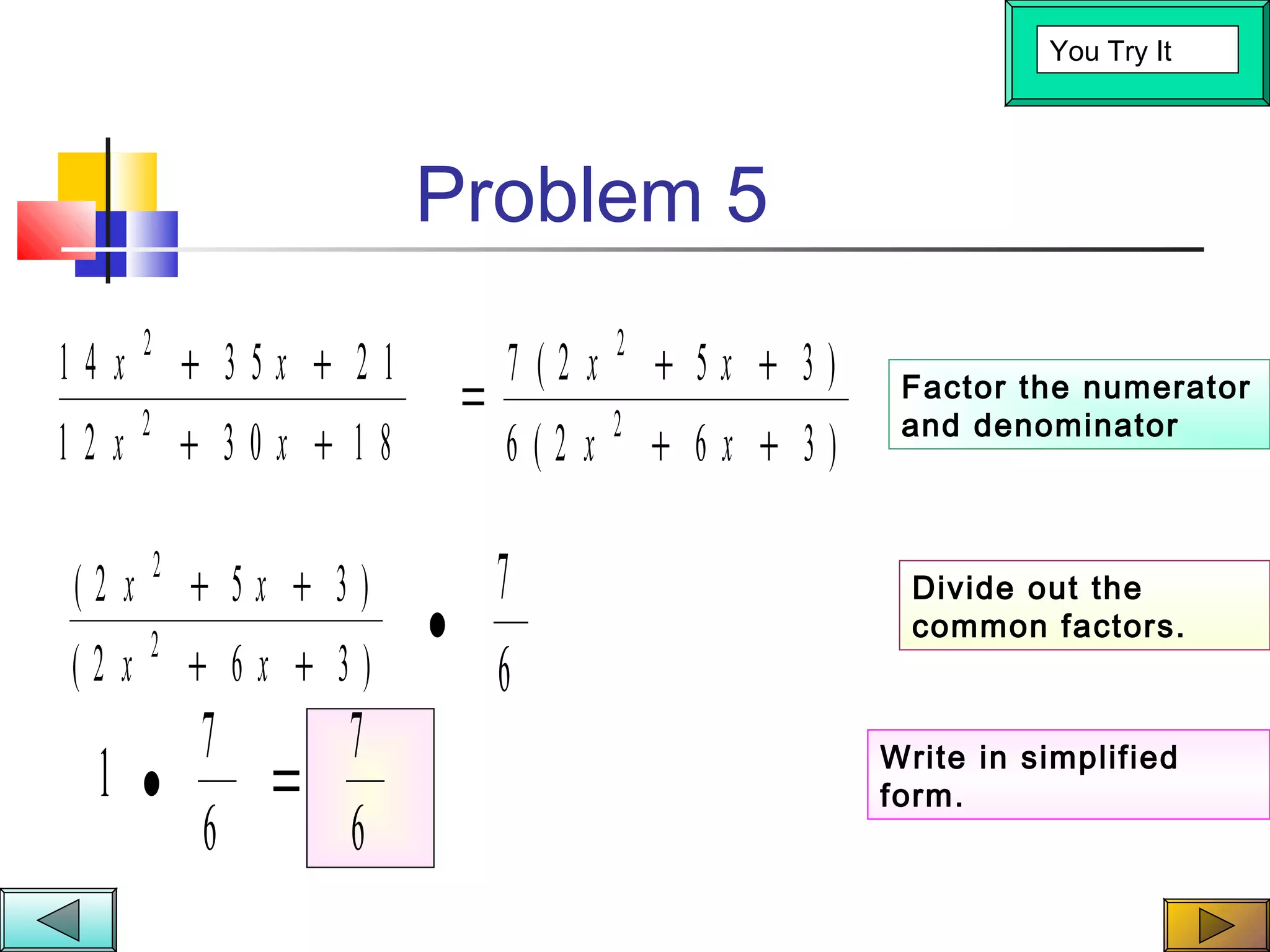 Rational expressions ppt | PPT