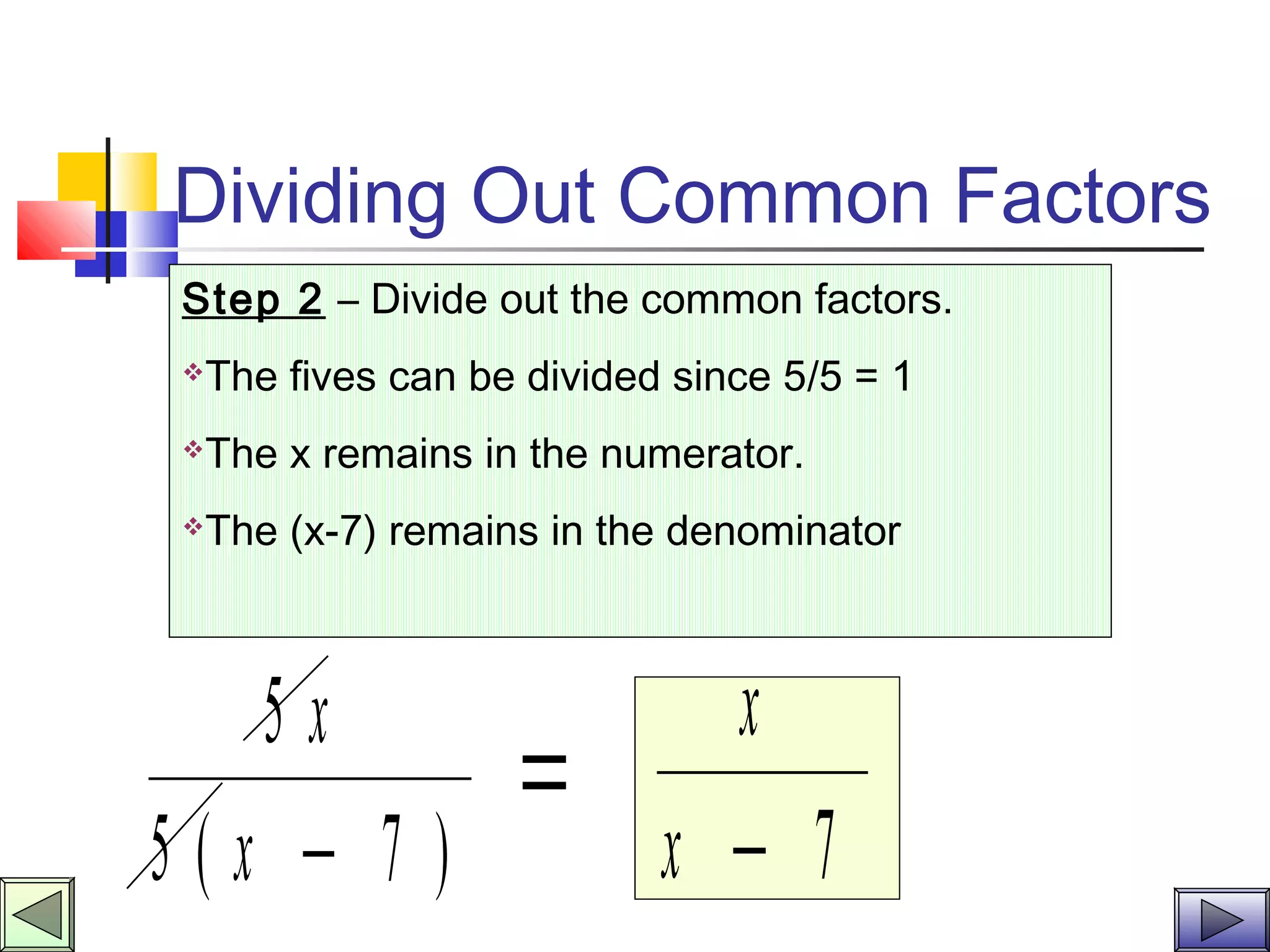 Rational expressions ppt | PPT