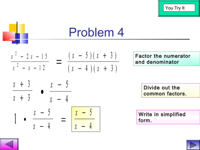 Rational expressions ppt | PPT | Computing | Technology & Computing