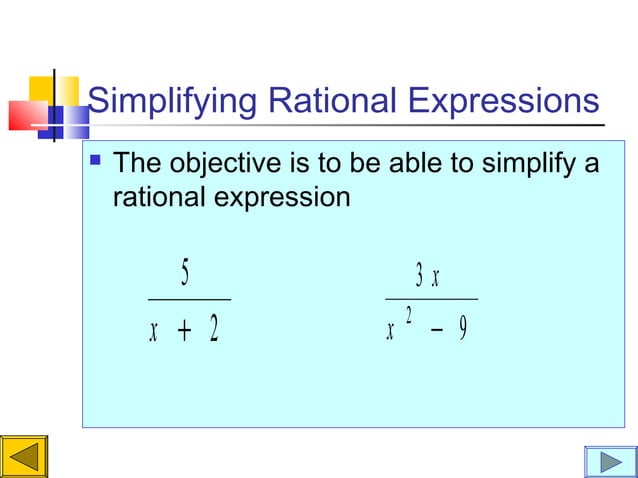 Rational expressions ppt | PPT | Computing | Technology & Computing