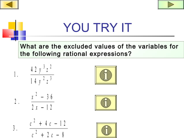 Rational expressions ppt | PPT | Computing | Technology & Computing