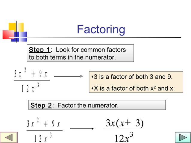Rational expressions ppt | PPT | Computing | Technology & Computing
