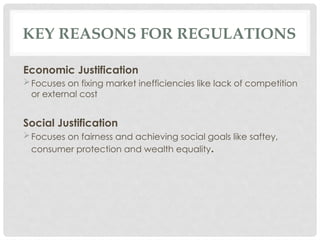 Rational for Government Regulation and Monopoly Regulations.pptx