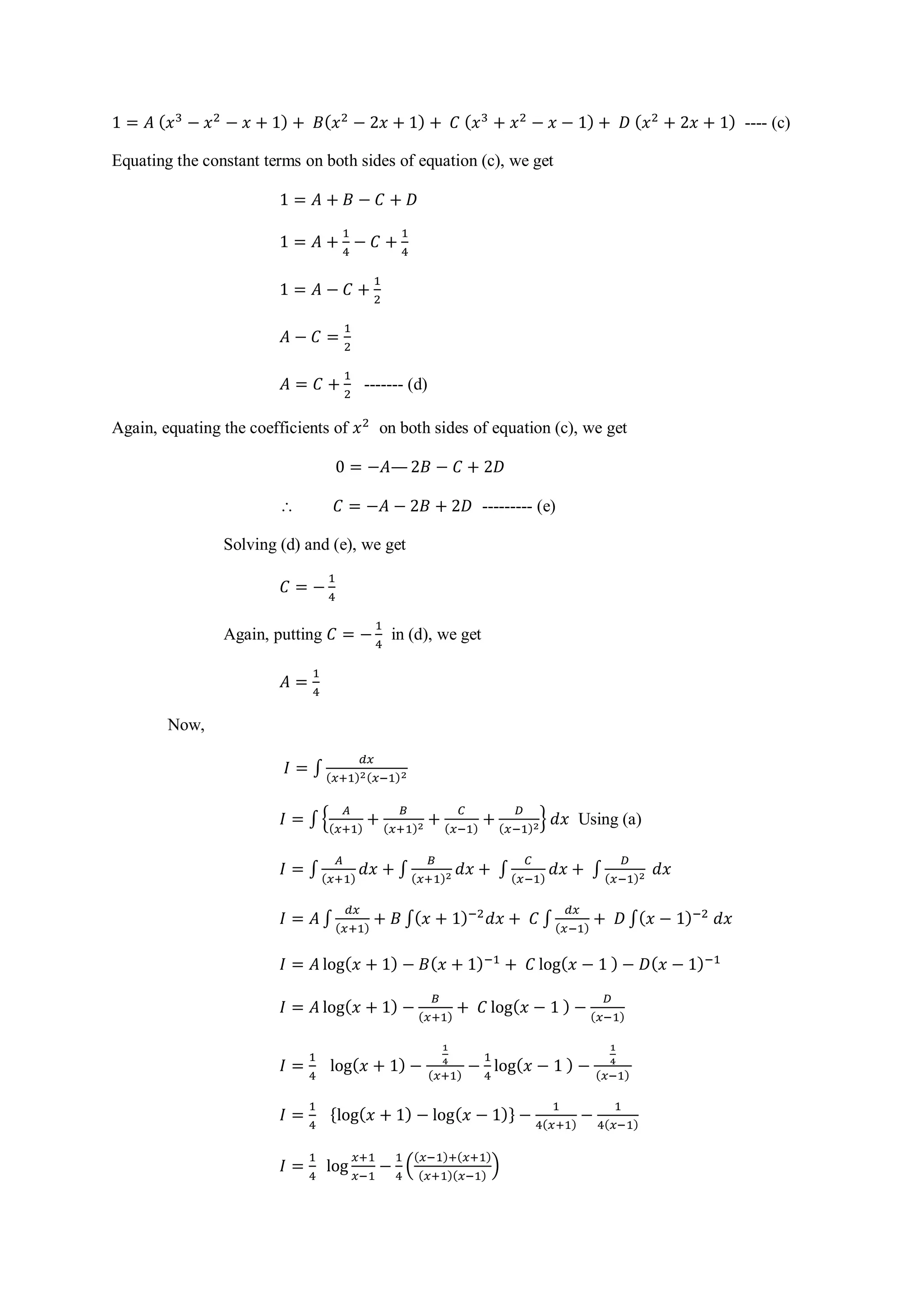 Integration Using Partial Fraction or Rational Fraction ( Fully Solved ...