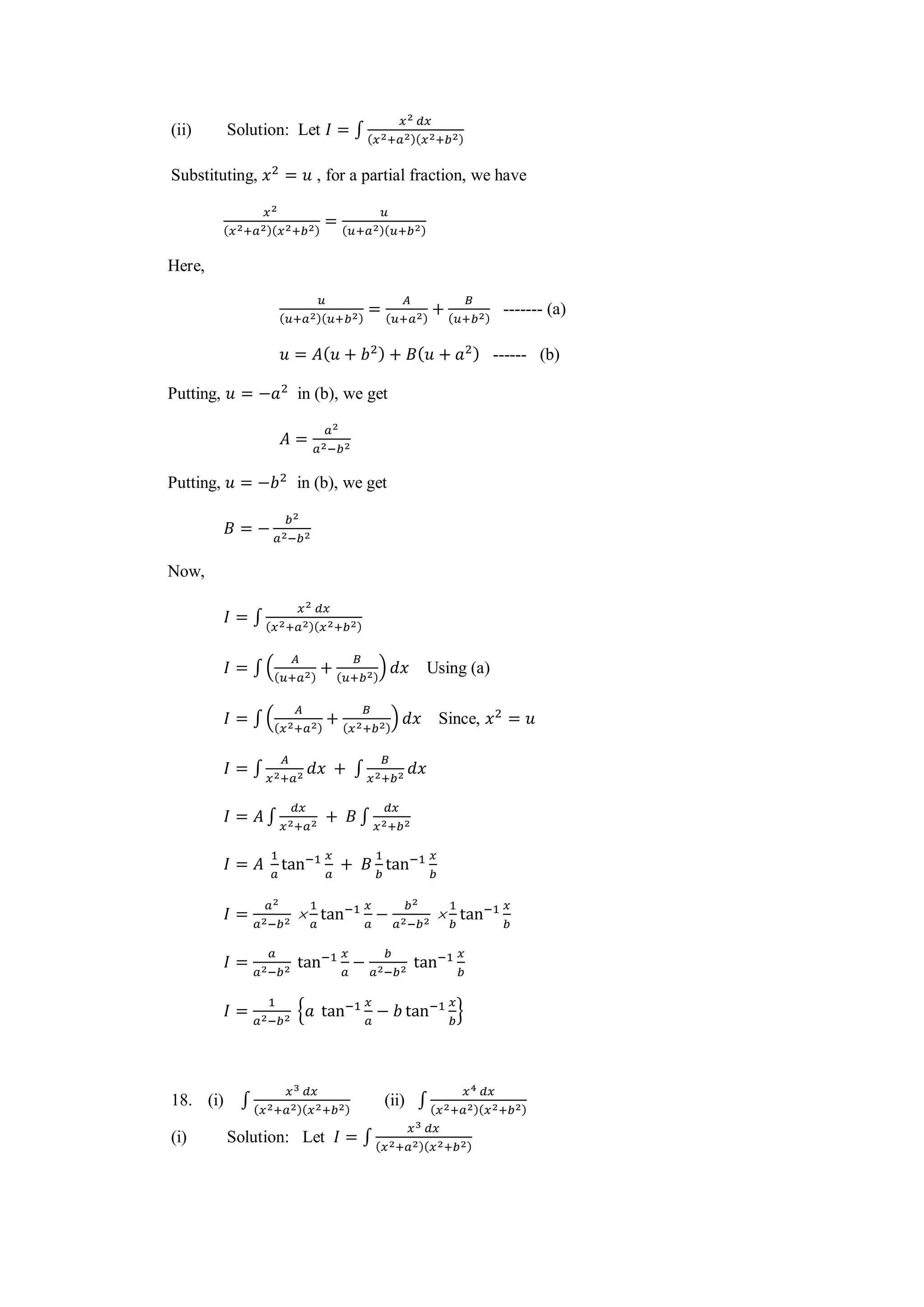 Integration Using Partial Fraction Or Rational Fraction Fully Solved
