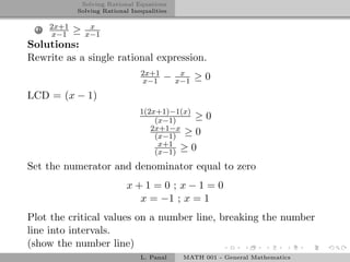 Rational Function############# Rational function | PPT