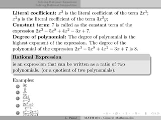 Rational Function############# Rational function | PPT