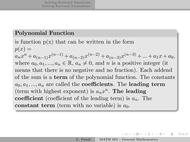 Rational Function############# Rational function | PPT