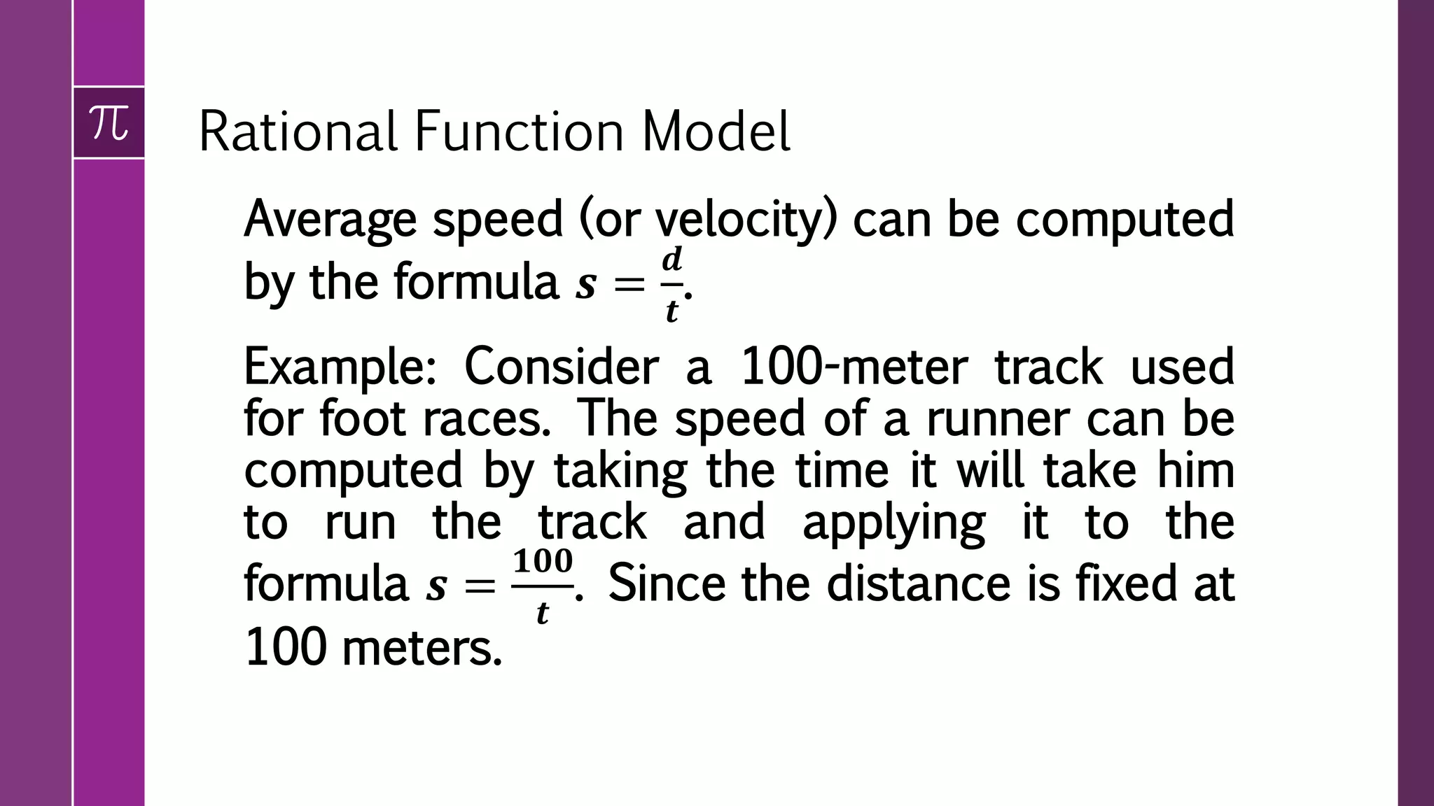 Rational function representation | PPTX