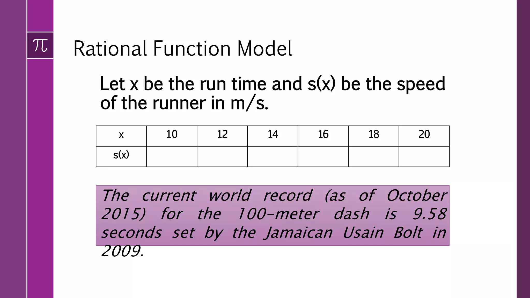 Rational function representation | PPTX