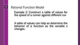 Rational function representation | PPTX