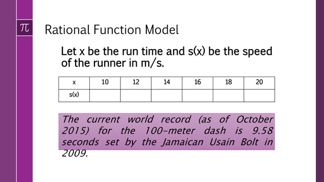 Rational function representation | PPTX