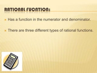 Rational functions | PPT