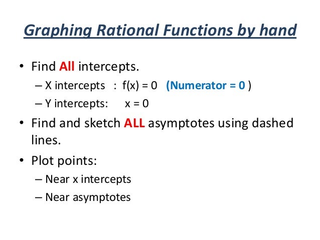 Rational functions precalc