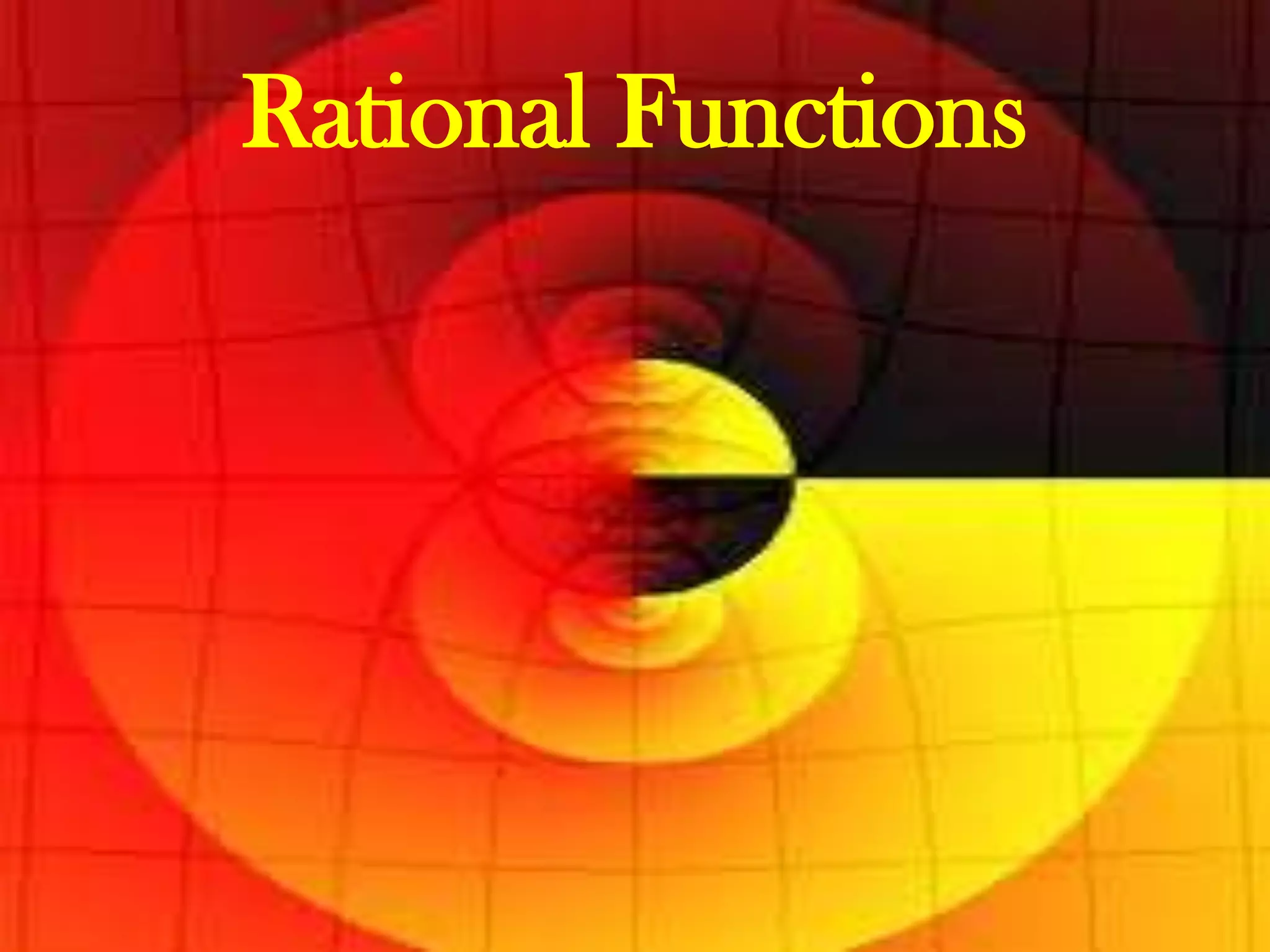 Rational Functions | PPT | Free Download