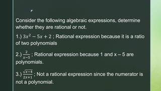 Rational Functions, Equations, and Inequalities.pptx