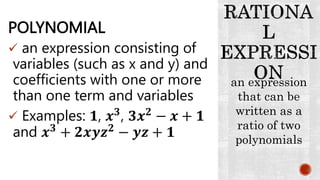 Rational functions, equations, inequalities.pptx