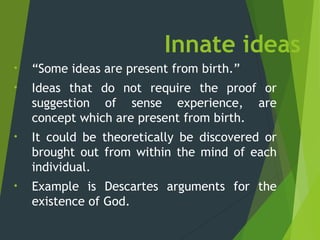 Rationalism | PPT