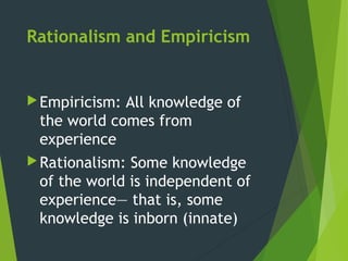 Rationalism | PPT