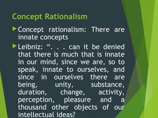 Rationalism | PPT