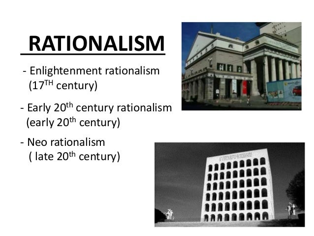 Rationalism Architecture