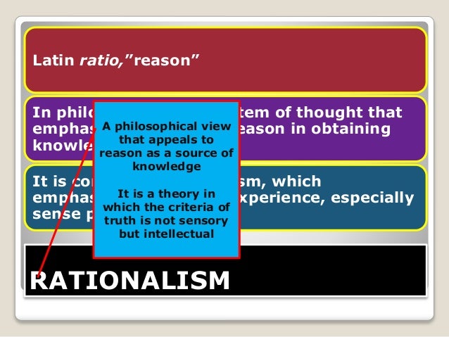Rationalism