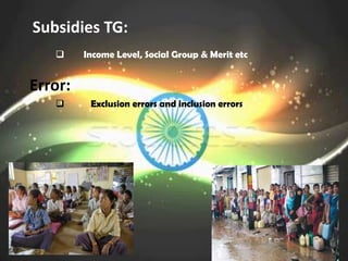 Rationalization of subsidies | PPTX