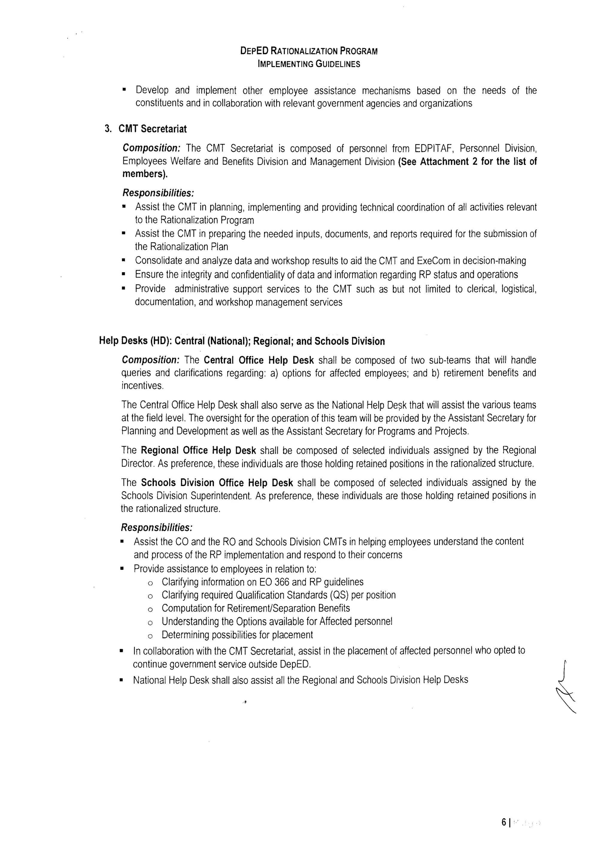 Rationalization plan | PDF