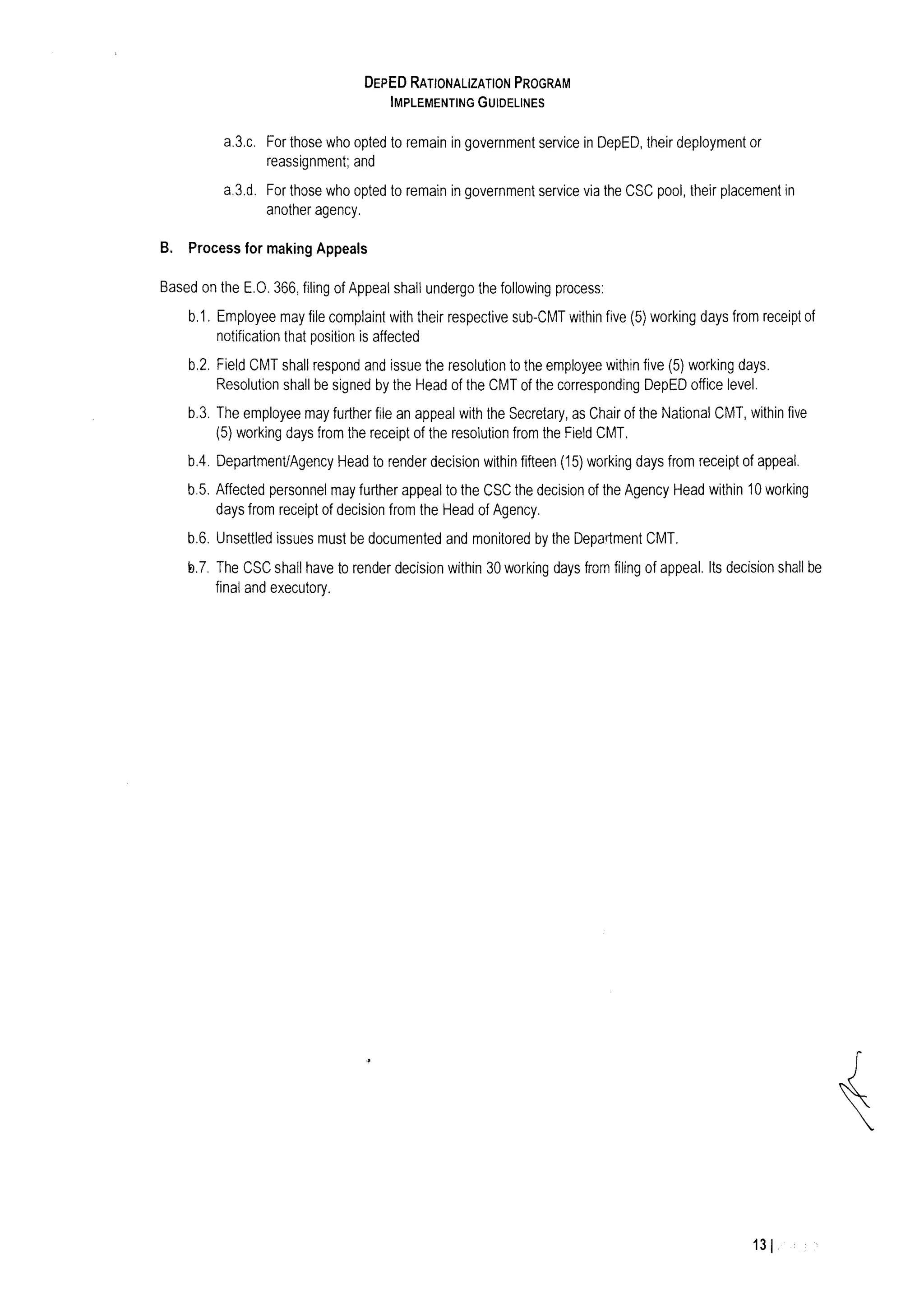 Rationalization plan | PDF