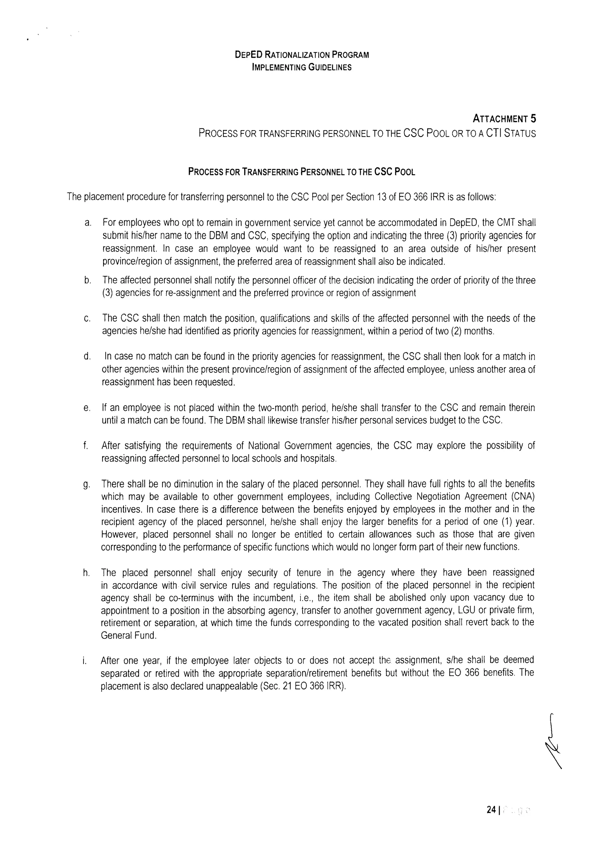 Rationalization plan | PDF