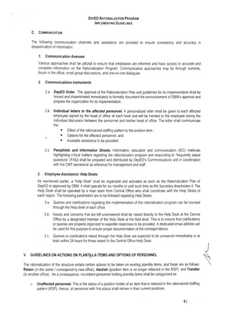 Rationalization plan | PDF