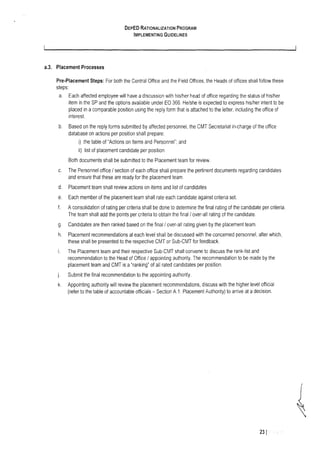 Rationalization plan | PDF