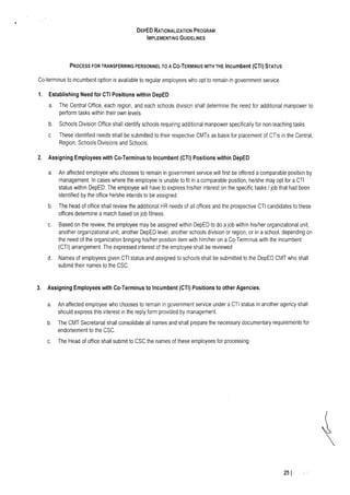 Rationalization plan | PDF