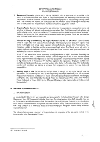 Rationalization plan | PDF