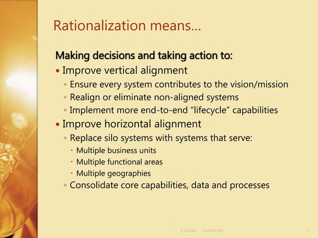 Rationalizing systems | PPT