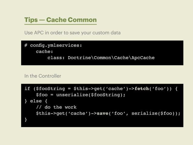 Rationally Boost Your Symfony2 Application With Caching Tips And Monitoring