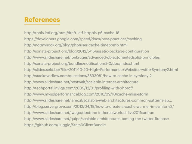 Rationally Boost Your Symfony2 Application With Caching Tips And Monitoring