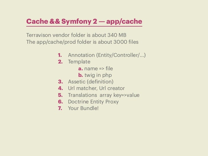 Rationally Boost Your Symfony2 Application With Caching Tips And Moni