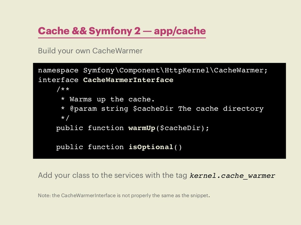 Rationally boost your symfony2 application with caching tips and moni…