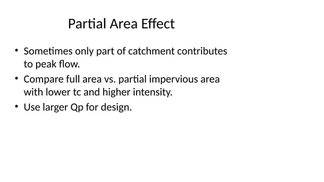 Rational Method Tables Presentation Pptx