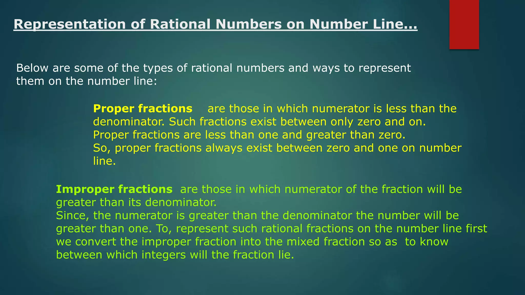 Rational numbers | PPTX